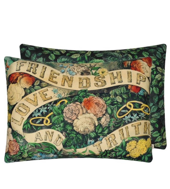 Friendship Ready Made Cushions in Forest by Designers Guild | Jane Clayton
