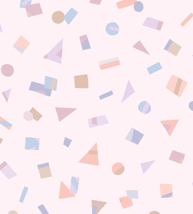 Fun Shapes Wallpaper in 72 by Eijffinger | Jane Clayton