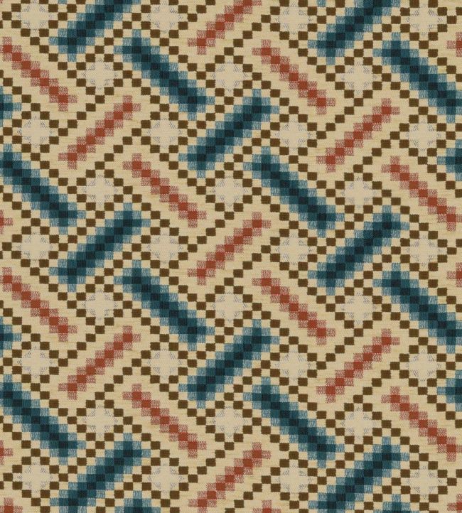 Gabor Fabric in Blue by Nobilis | Jane Clayton