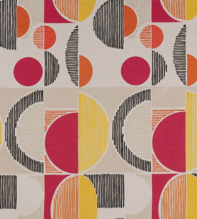 Galaxie Fabric in Hot Pink by Christopher Farr Cloth | Jane Clayton