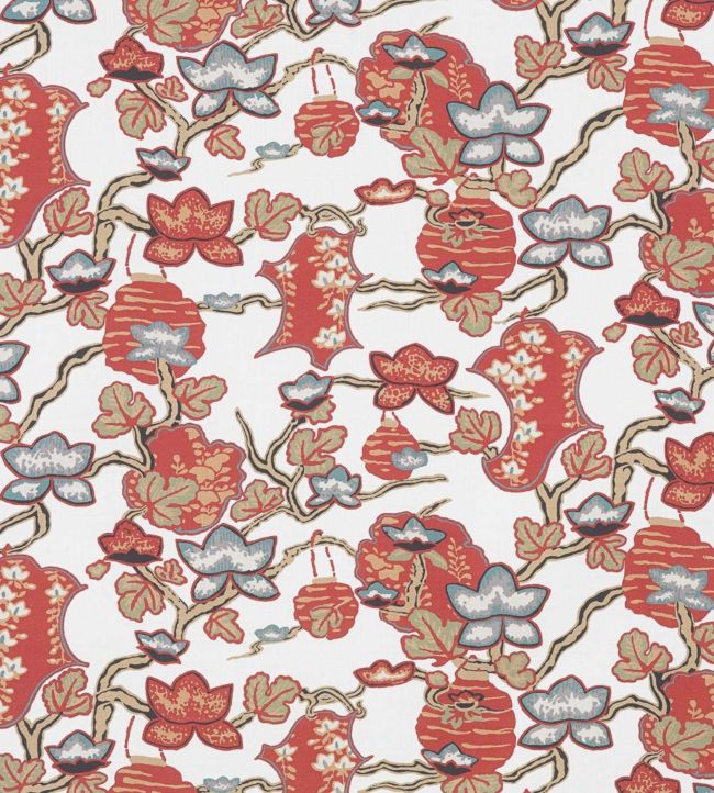 Maria Fabric by Gaston y Daniela in Fresa/Agua | Jane Clayton