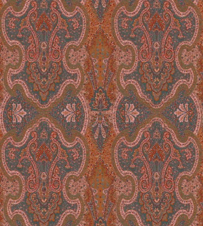 Glencoe Fabric in 01 Jewel Tones by Madeaux | Jane Clayton