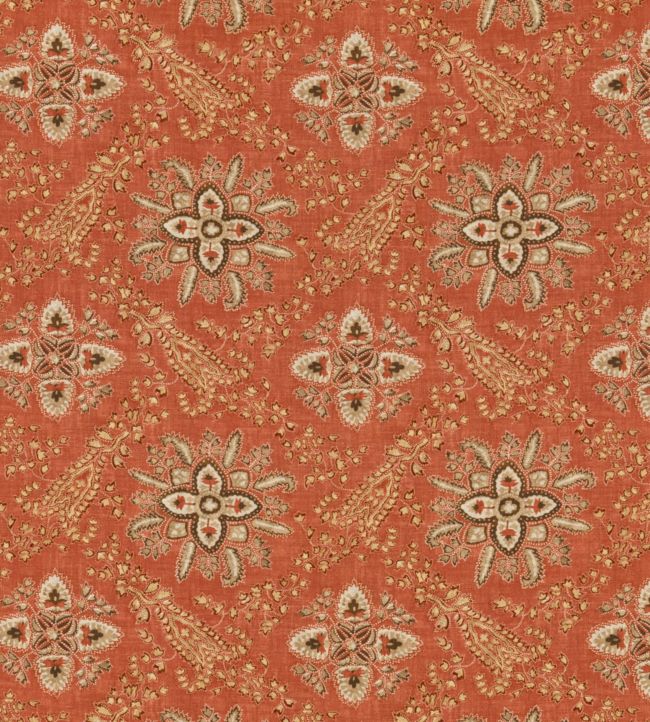 Cashmira Fabric by GP & J Baker in Red | Jane Clayton