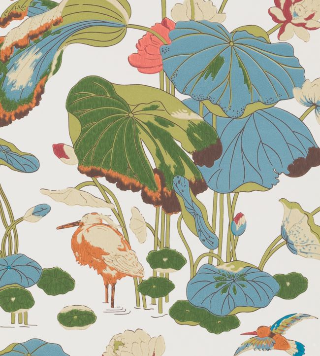 Nympheus Wallpaper by GP & J Baker in Multi | Jane Clayton