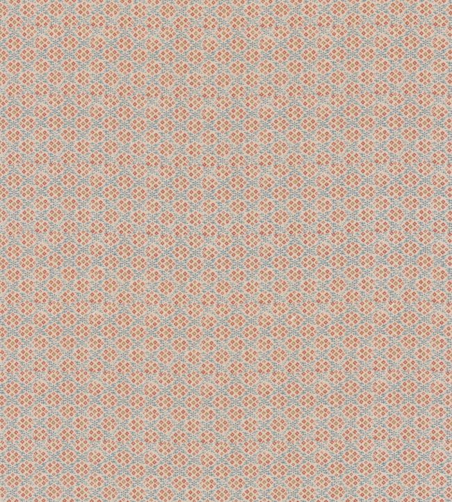 Grantly Fabric in Indigo/Red by GP & J Baker | Jane Clayton