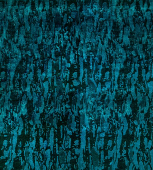 Gravity Fabric in Teal by Kirkby Design | Jane Clayton