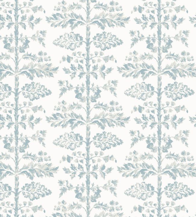 Harebell Fabric in 02 Blue Grass by Madeaux | Jane Clayton