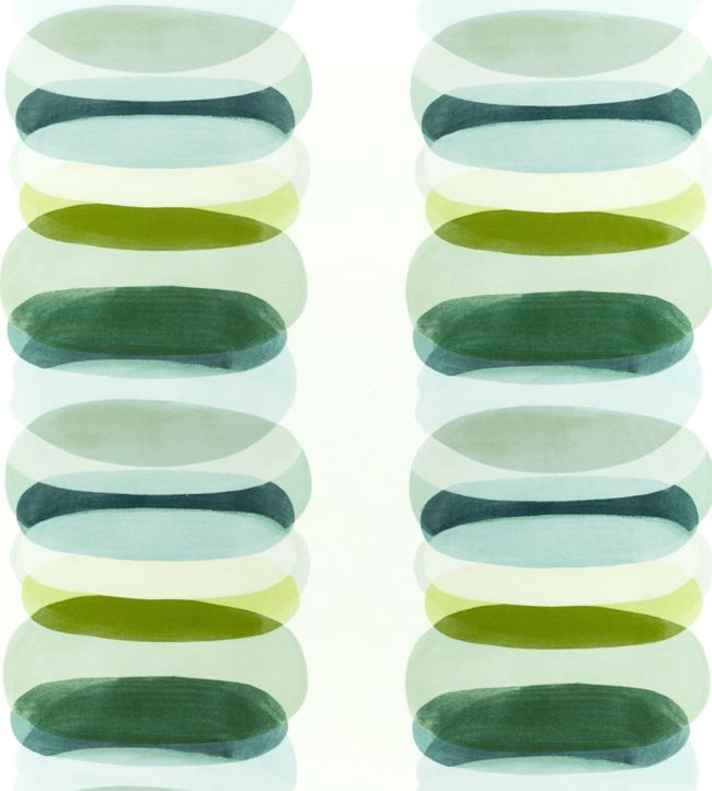 Elliptic Fabric by Harlequin in Emerald | Jane Clayton