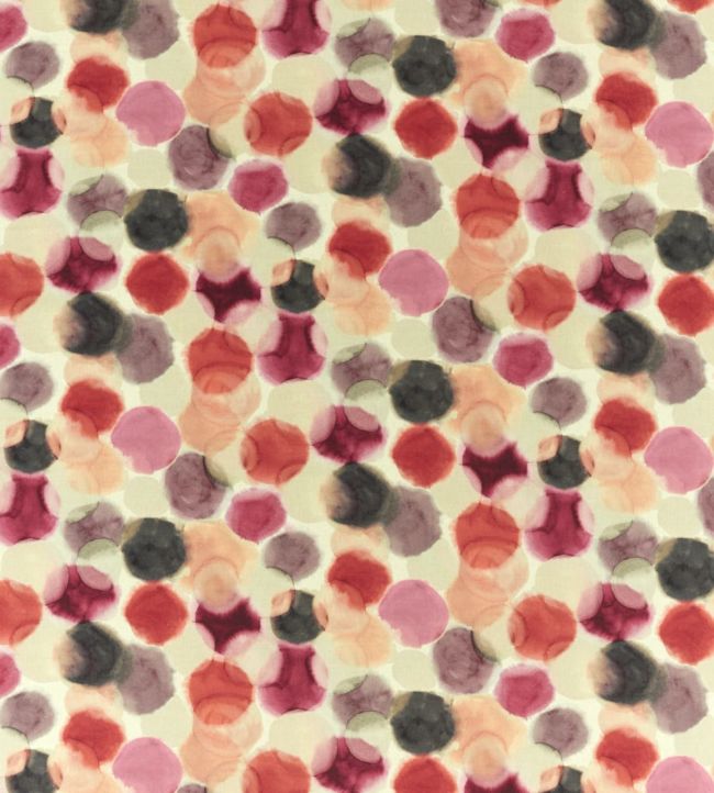 Selenic Fabric by Harlequin in Tulip/Coral | Jane Clayton