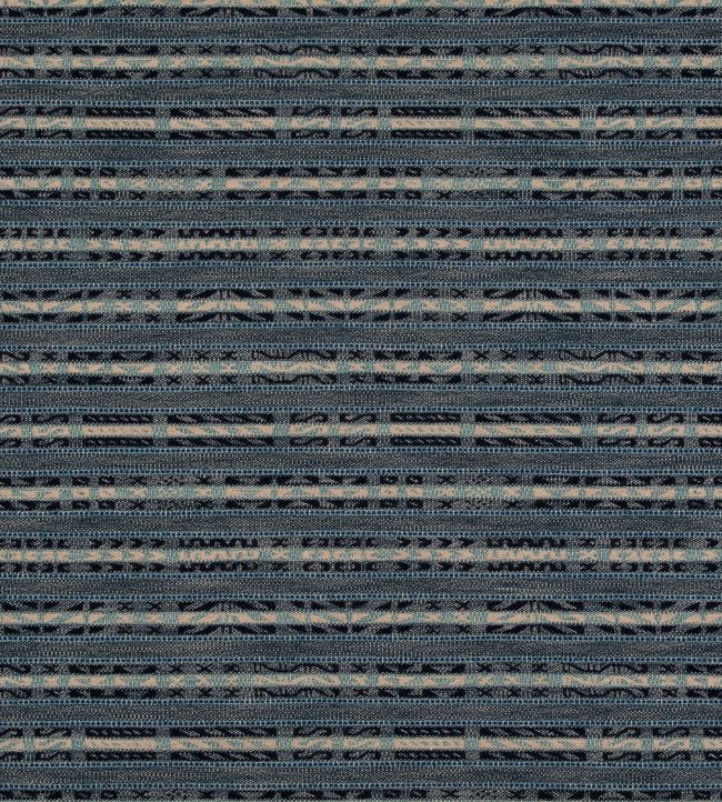 Hotline Fabric in Indigo by Christopher Farr Cloth | Jane Clayton