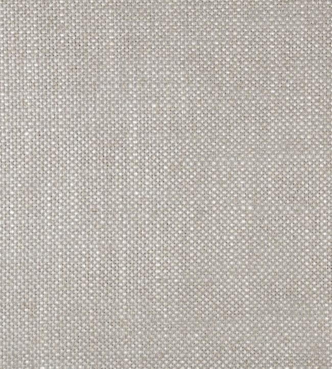 Newbury Hopsack Fabric by Ian Mankin in Mid Grey | Jane Clayton