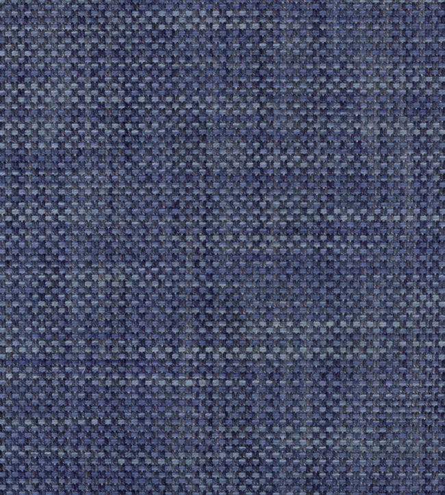 Perth Fabric by Ian Mankin in Iris | Jane Clayton