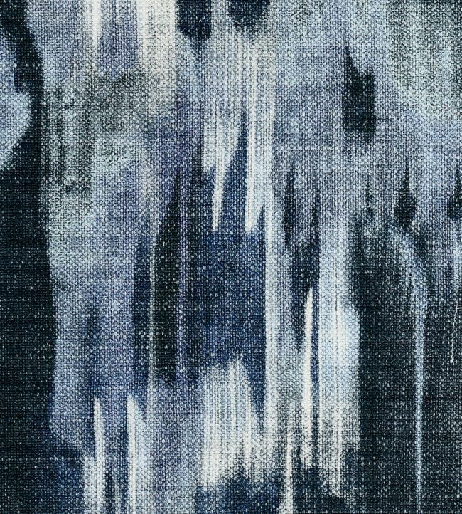 i-Kat Fabric by Ian Sanderson in Indigo | Jane Clayton