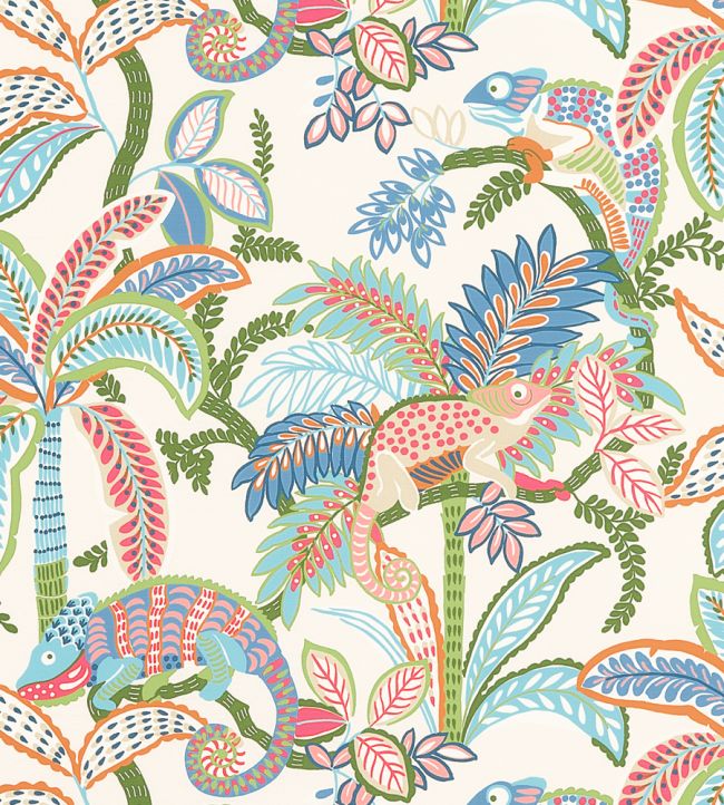 Iggy Fabric in Island by Thibaut | Jane Clayton