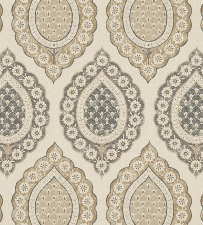 Indienne Fabric in Espresso by The Pure Edit | Jane Clayton