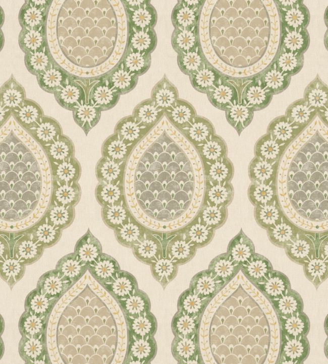 Indienne Fabric in Fennel by The Pure Edit | Jane Clayton