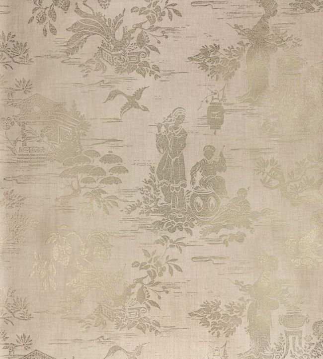 Isenzo Wallpaper in Aurous by Black Edition | Jane Clayton