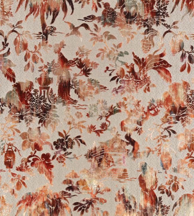 Isenzo Fabric in Cayenne by Black Edition | Jane Clayton