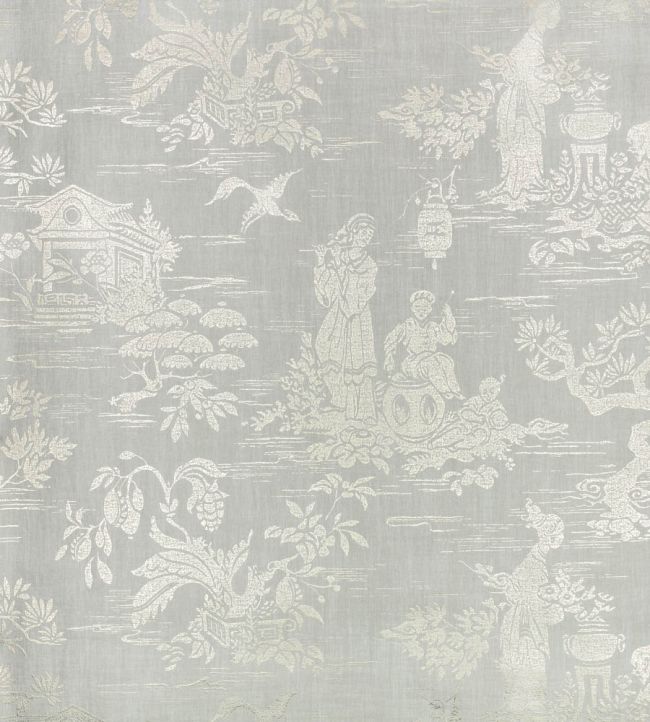 Isenzo Wallpaper in Quill by Black Edition | Jane Clayton