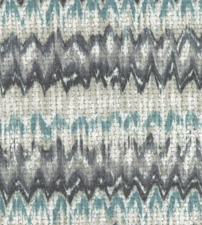 Iskat Fabric in Stormy by Wemyss | Jane Clayton