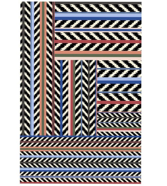Jaipur Stripe Rug in Azur by Christian Lacroix | Jane Clayton