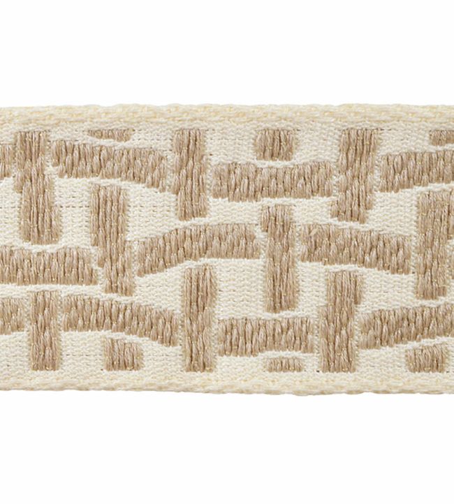 Jakarta Jacquard Braid 80mm Trimmings in Roseau by Houles | Jane Clayton