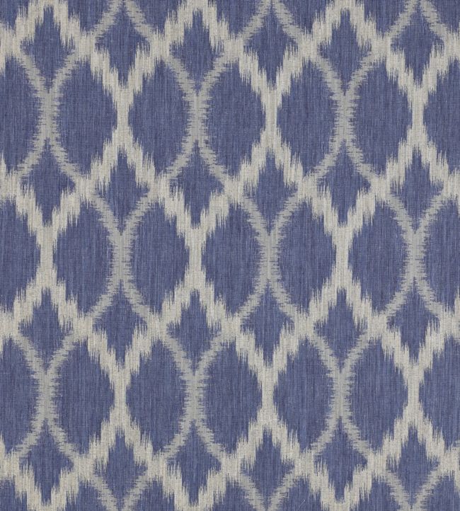 Fontane Fabric by Jane Churchill in Navy | Jane Clayton