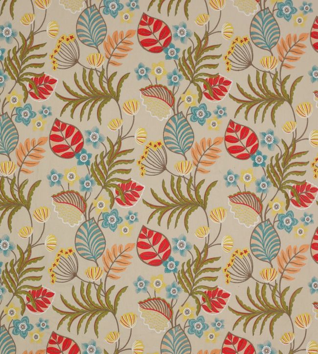 Samba Fabric by Jane Churchill in Multi | Jane Clayton