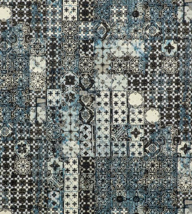 Azulejos Fabric by Jean Paul Gaultier in Ciel | Jane Clayton