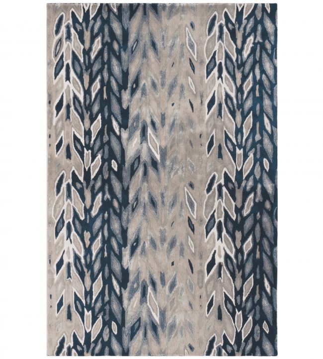 Kalata Rug in Indigo by William Yeoward | Jane Clayton