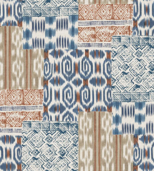 Kantha Fabric in Indigo by The Pure Edit | Jane Clayton