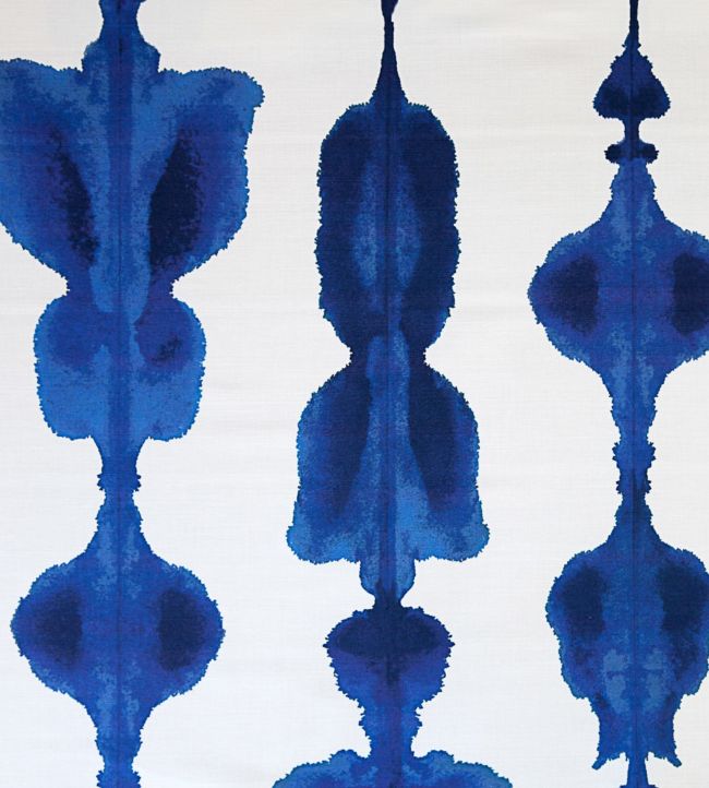 Inkat Fabric by Korla in Ink Blue | Jane Clayton