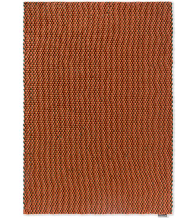 Lace Tricolore Rug in Terra-Rust-Green by Brink & Campman | Jane Clayton