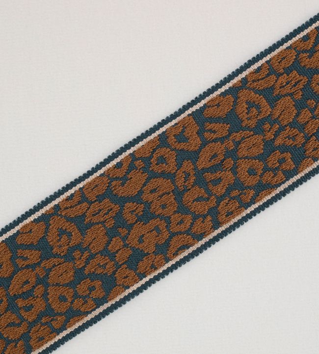 Leopard Braid Trimmings in Umber by Temperley London for Romo | Jane ...