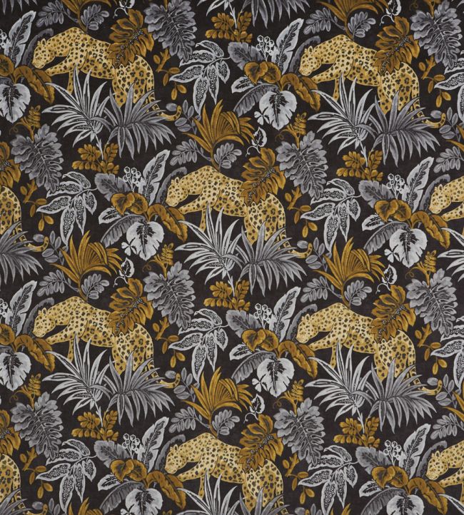 Leopard Fabric in Pepperpod by Prestigious Textiles | Jane Clayton