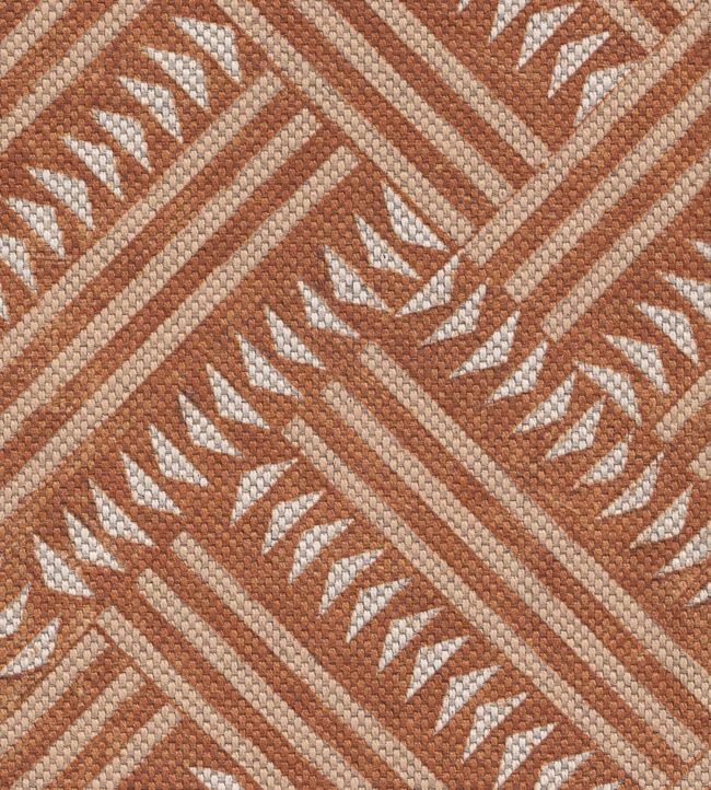 Checkerbox Fabric by Lewis & Wood in Turmeric | Jane Clayton