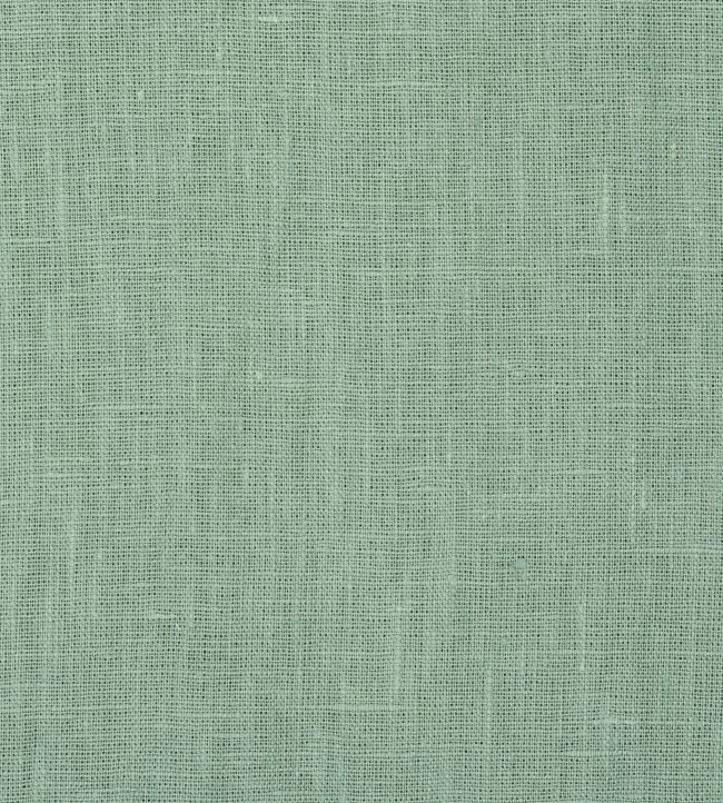 Light Weight Plain Linen Fabric in Duck Egg by Volga Linen | Jane Clayton