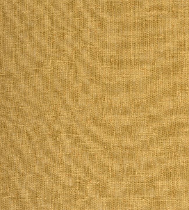 Light Weight Plain Linen Fabric in Old Gold by Volga Linen | Jane Clayton