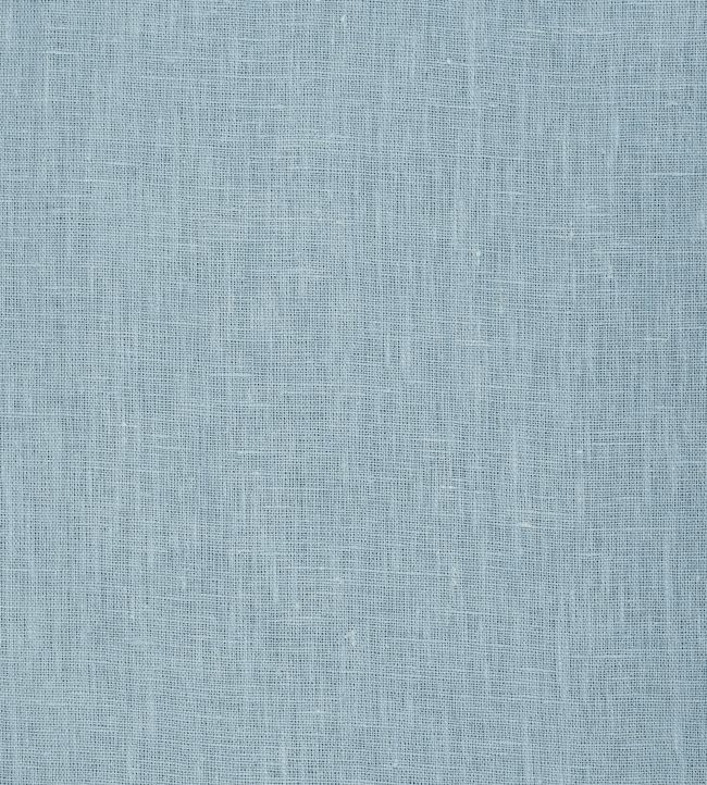 Light Weight Plain Linen Fabric in Porcelain Blue by Volga Linen | Jane ...