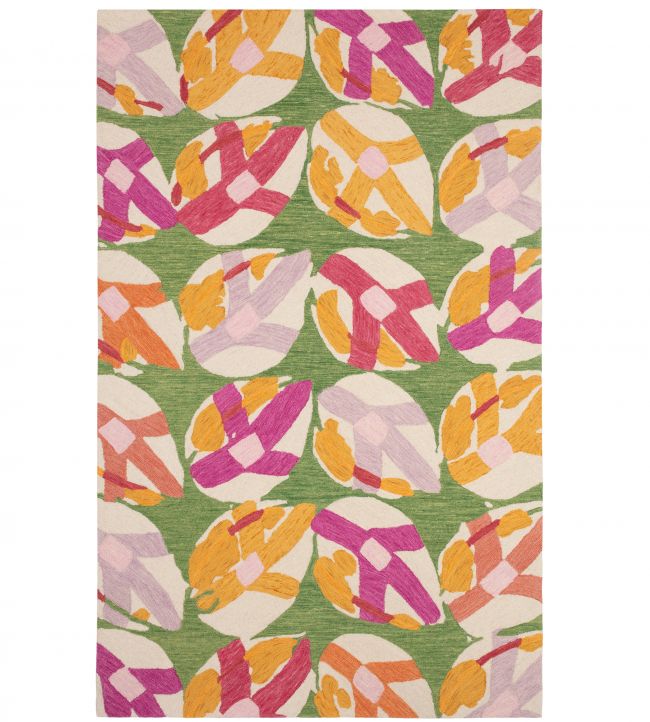 Lily Pad Rug in Green by Andrew Martin | Jane Clayton