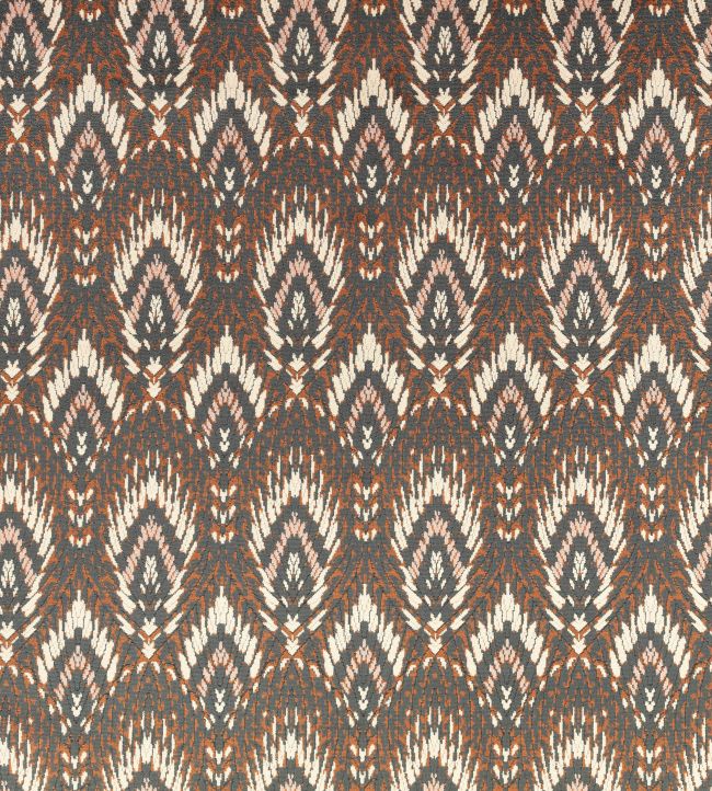 Lolana Velvet Fabric in Sienna by Temperley London for Romo | Jane Clayton
