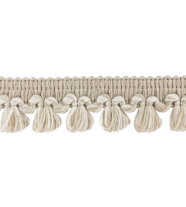 Looped Fringe Trimmings in Stucco by Villa Nova | Jane Clayton