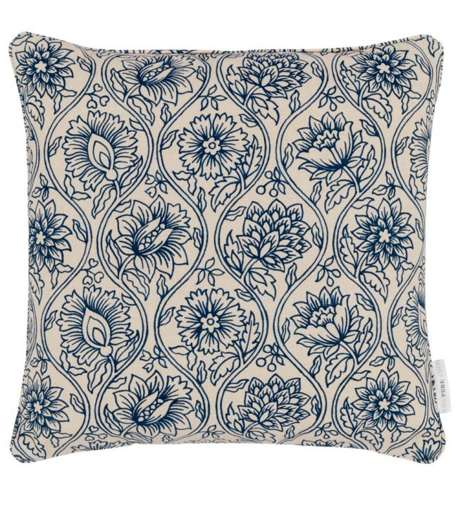 Lotus Ready Made Cushions in Midnight by The Pure Edit | Jane Clayton