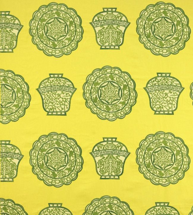 Candou Fabric by Manuel Canovas in Anis | Jane Clayton