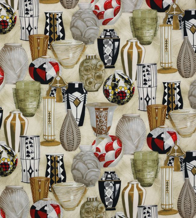Sacha Fabric by Manuel Canovas in Bronze | Jane Clayton