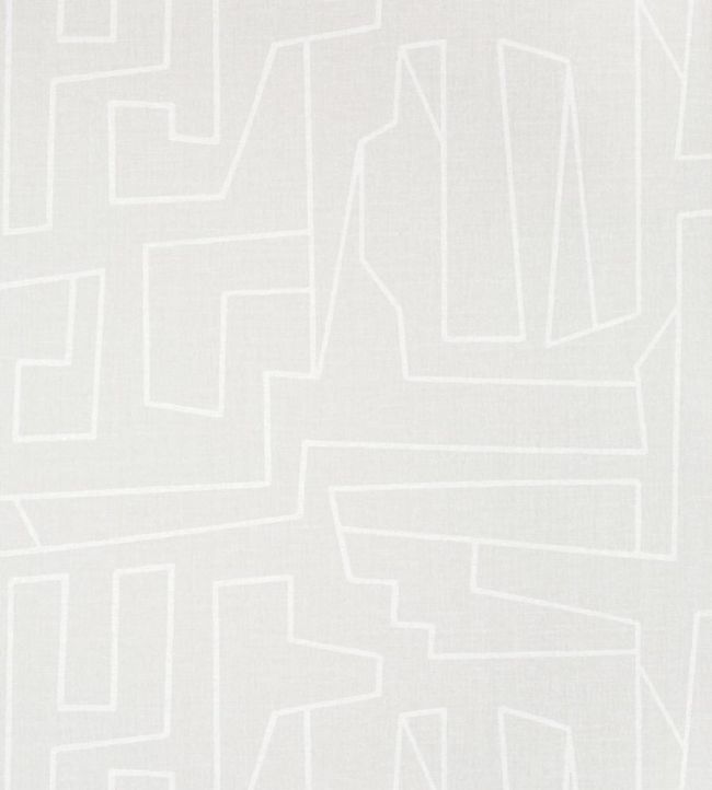 Matrix Wallpaper in Neutral by Thibaut | Jane Clayton