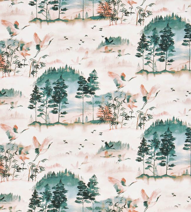 Mayumi Fabric in Lake by Prestigious Textiles | Jane Clayton