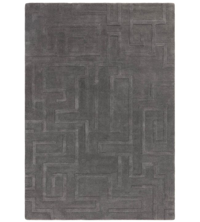 Maze Rug in Charcoal by Asiatic | Jane Clayton