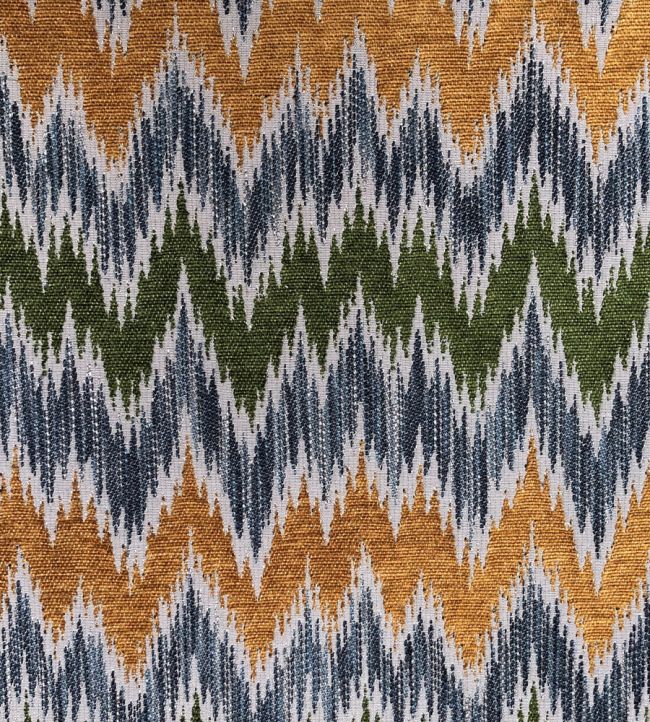Medici Fabric in Gold/Green by Marvic | Jane Clayton