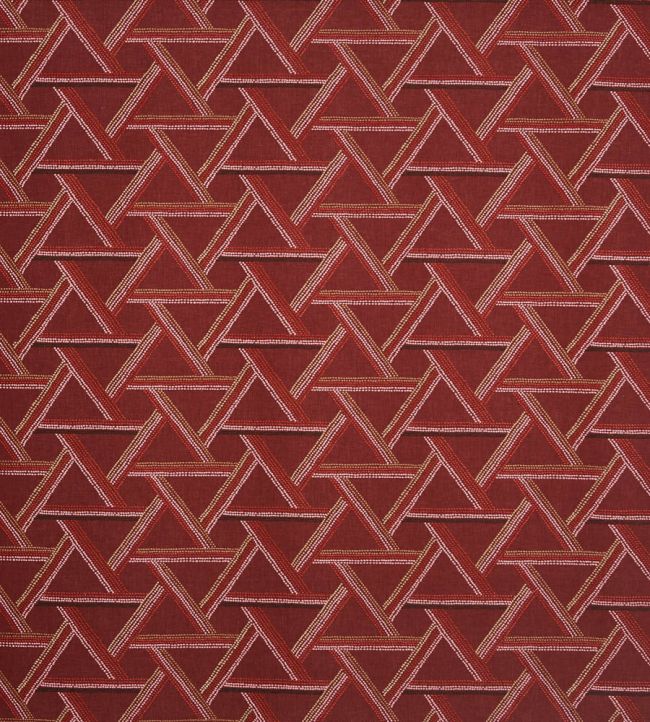 Medina Fabric in Ruby by Prestigious Textiles | Jane Clayton